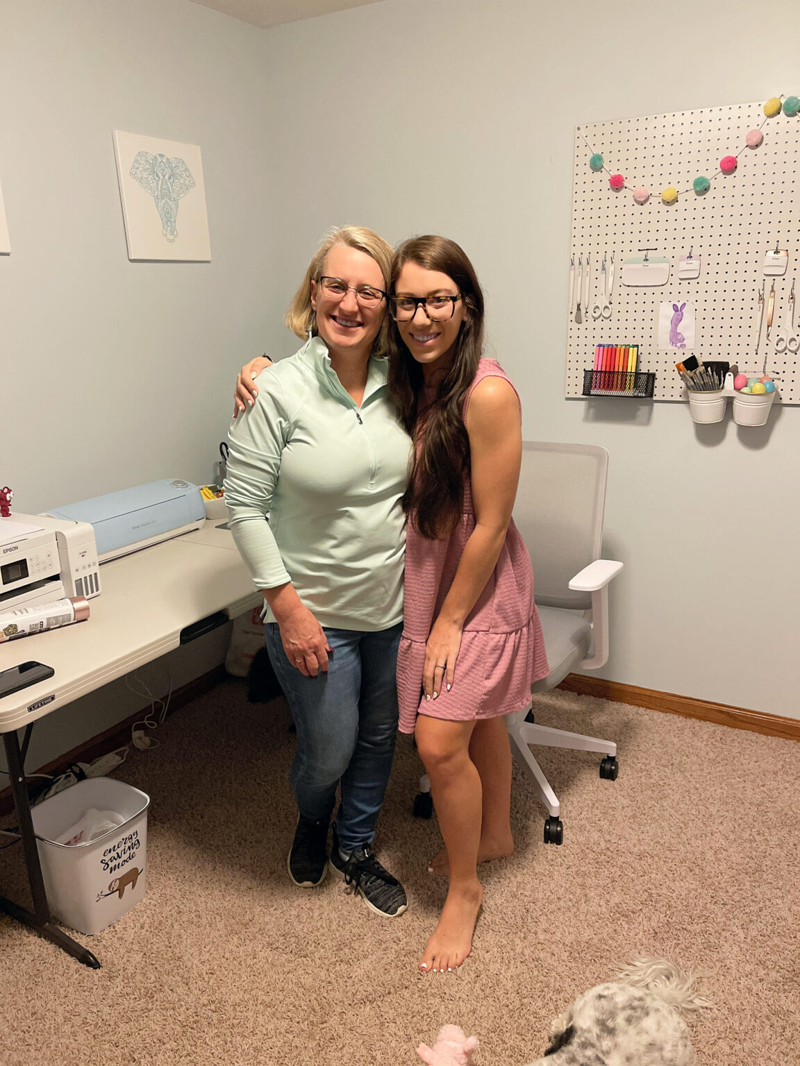 Upgrading Mom’s Craft Room - Lifestyle Blog by Samantha Blanché