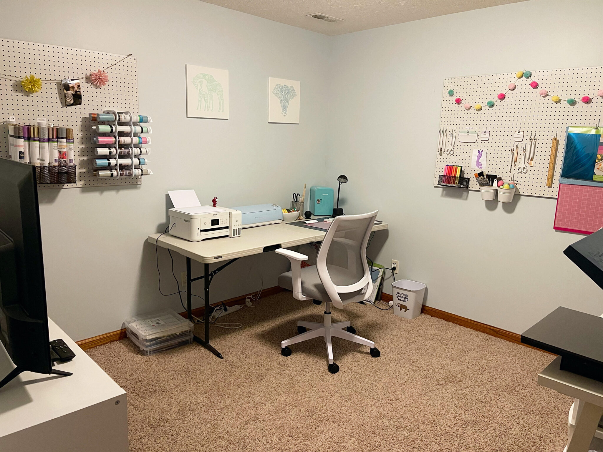 Upgrading Mom’s Craft Room - Lifestyle Blog by Samantha Blanché