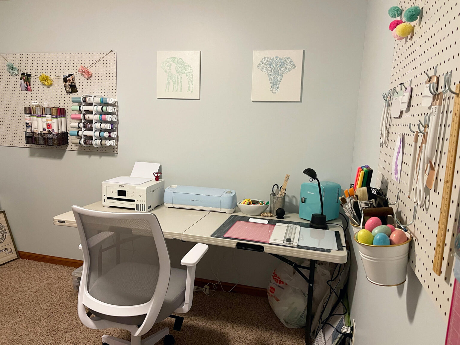 Upgrading Mom’s Craft Room - Lifestyle Blog by Samantha Blanché